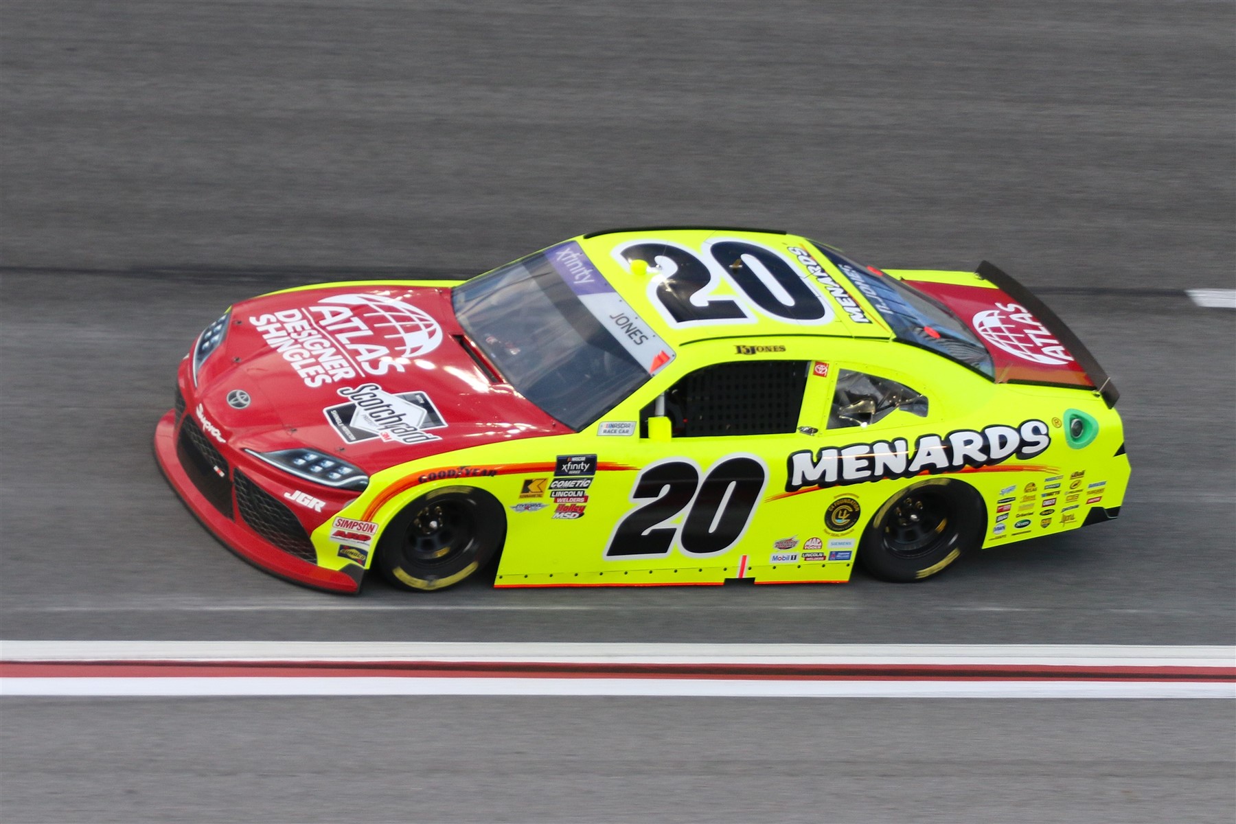 ATLANTA, GEORGIA'S BRANDON JONES SNAPS A 98 RACE WINLESS STREAK IN ...